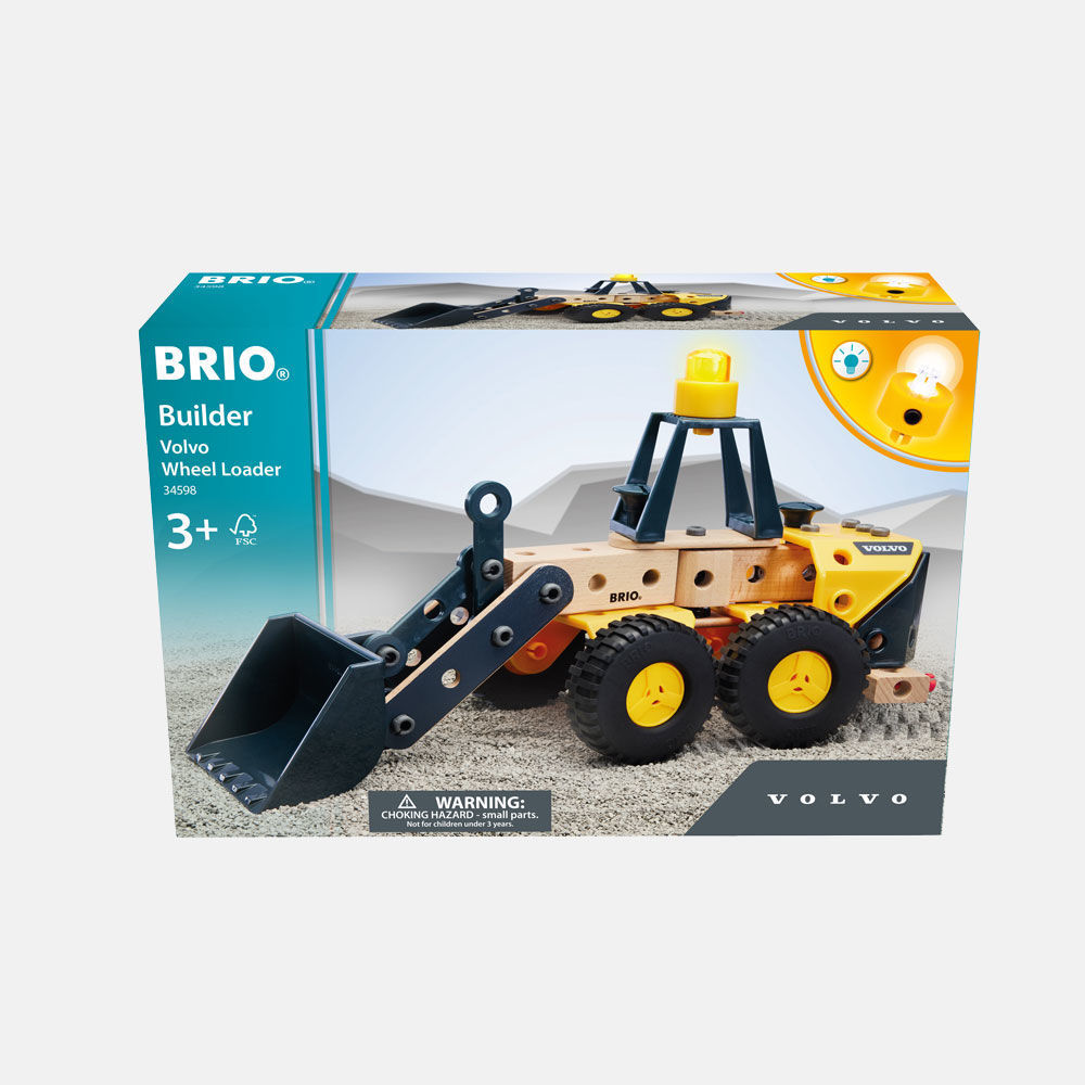 Volvo Merchandise. BRIO Builder Volvo Wheel Loader