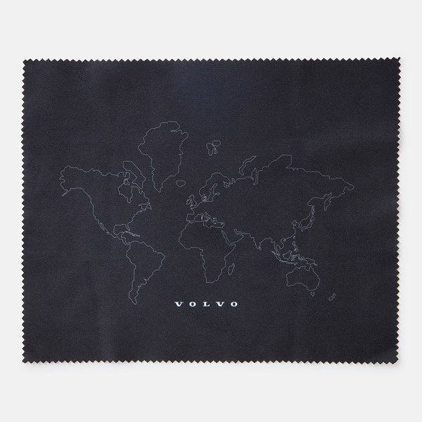 Volvo Merchandise. Screen (and Glass Cleaning) Cleaning Cloth Map