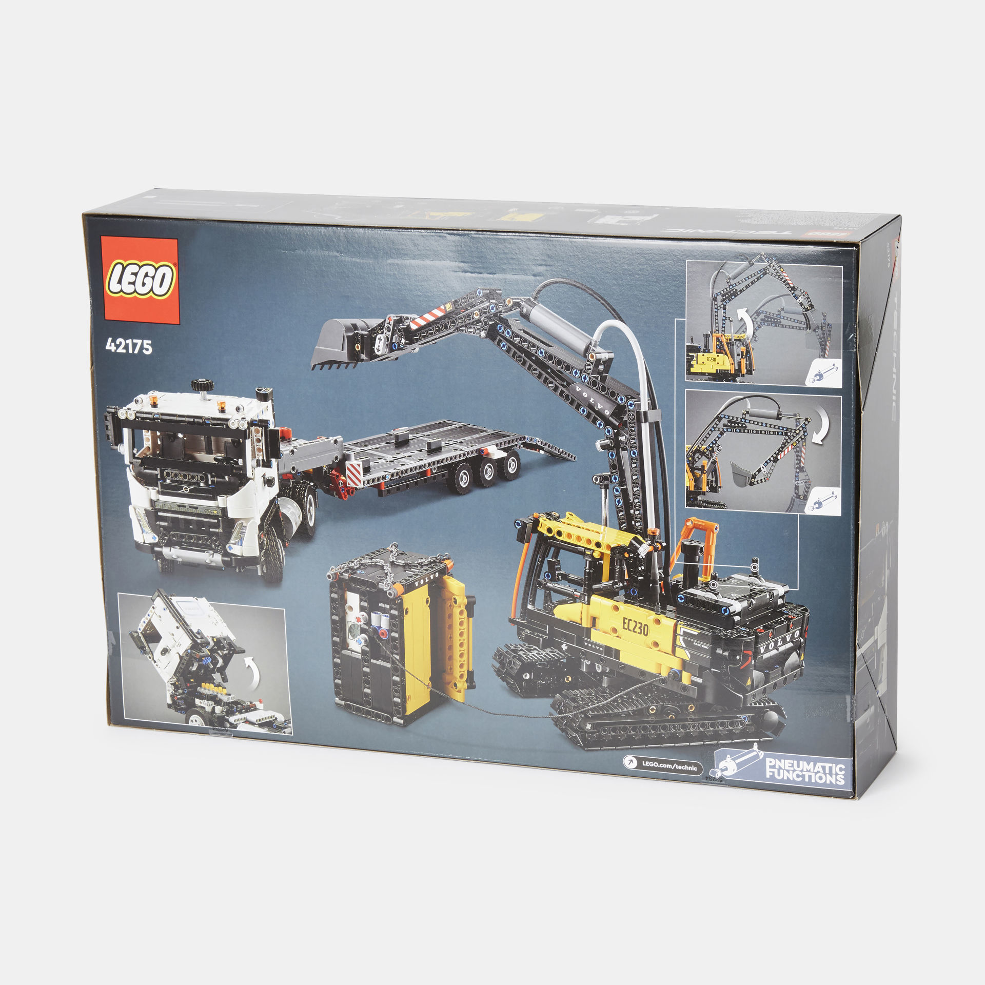 Volvo Merchandise. LEGO® Volvo FMX Truck & EC230 Electric Excavator