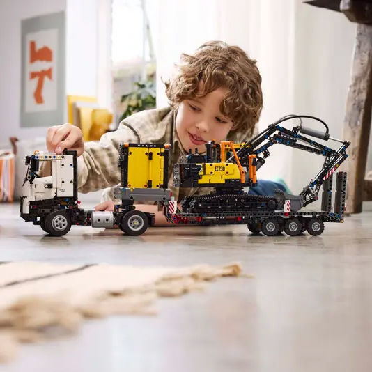 Volvo Merchandise. LEGO® Volvo FMX Truck & EC230 Electric Excavator